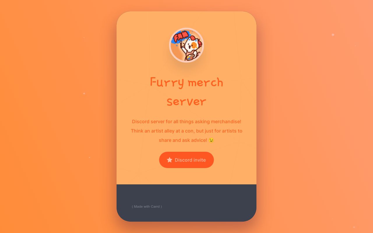Furry merch maker